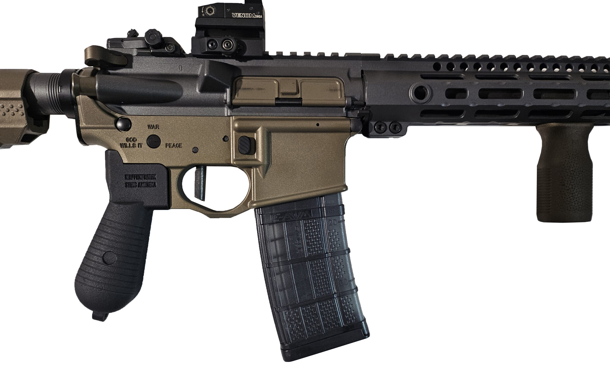 C96 Broomhandle Mauser-Style Grip for AR - Stuff and Things